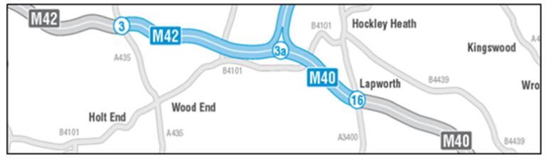 M40/M42 Interchange Scheme: Advanced Works Phase – Henley in Arden ...